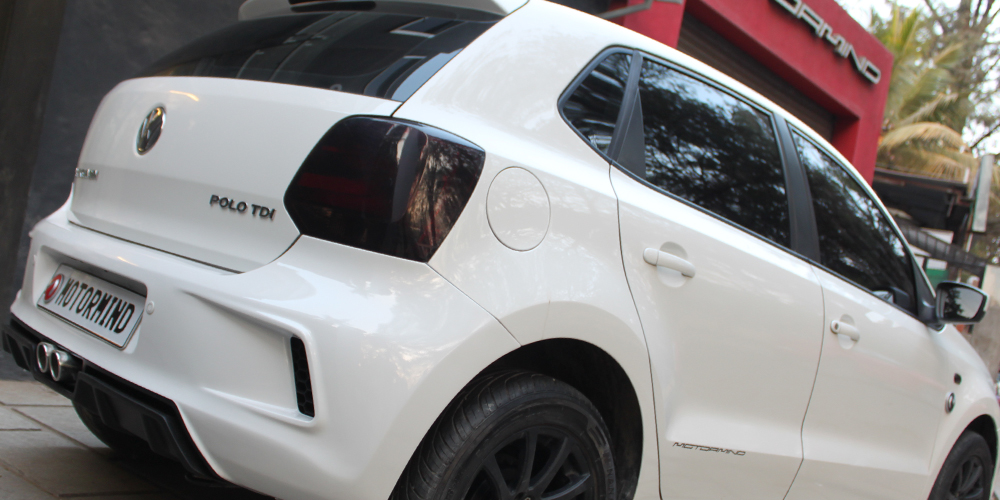 Volkswagen Polo White Modified